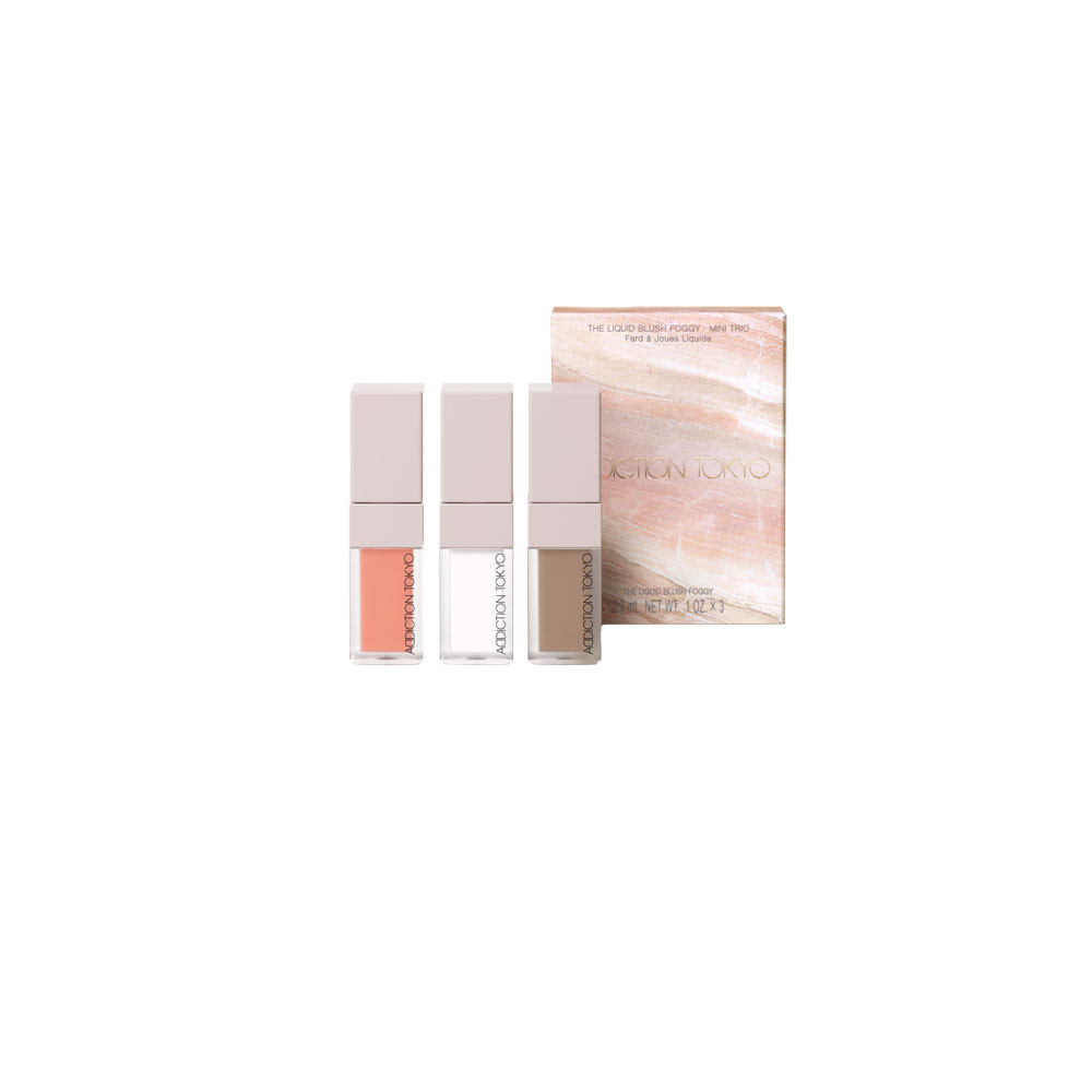 ADDICTION TOKYO The Liquid Blush Foggy Mini Trio 102 ~ 2025 Holiday ...