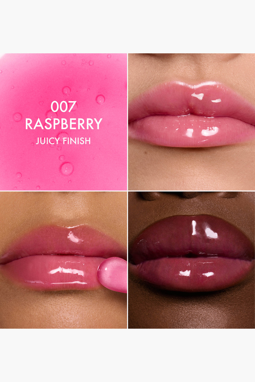 DIOR Addict Lip Glow Oil #007 Raspberry - www.BonBonCosmetics.com