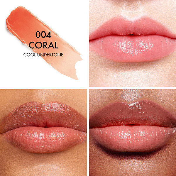 DIOR Addict Lip Glow #004 Coral ~ 2025 renewed version - www ...