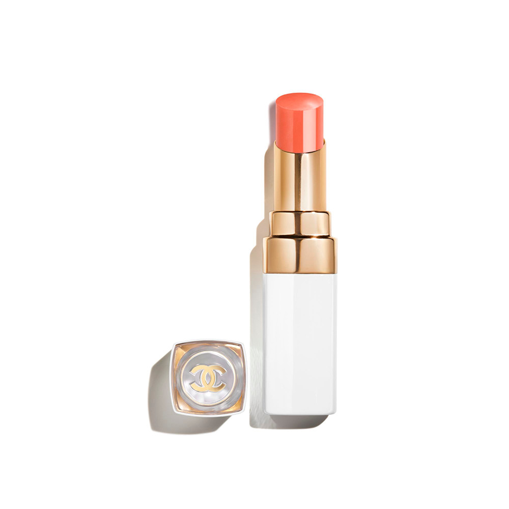CHANEL Rouge Coco Baume ~ 754 Tender Peach - www.BonBonCosmetics.com