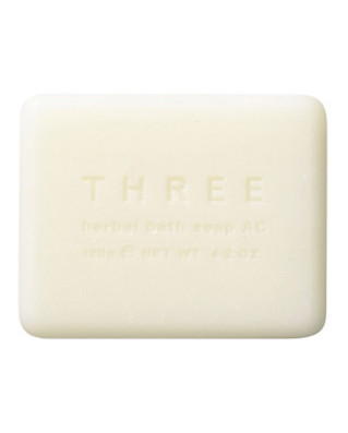 THREE Herbal Bath Soap AC 120g - www.BonBonCosmetics.com