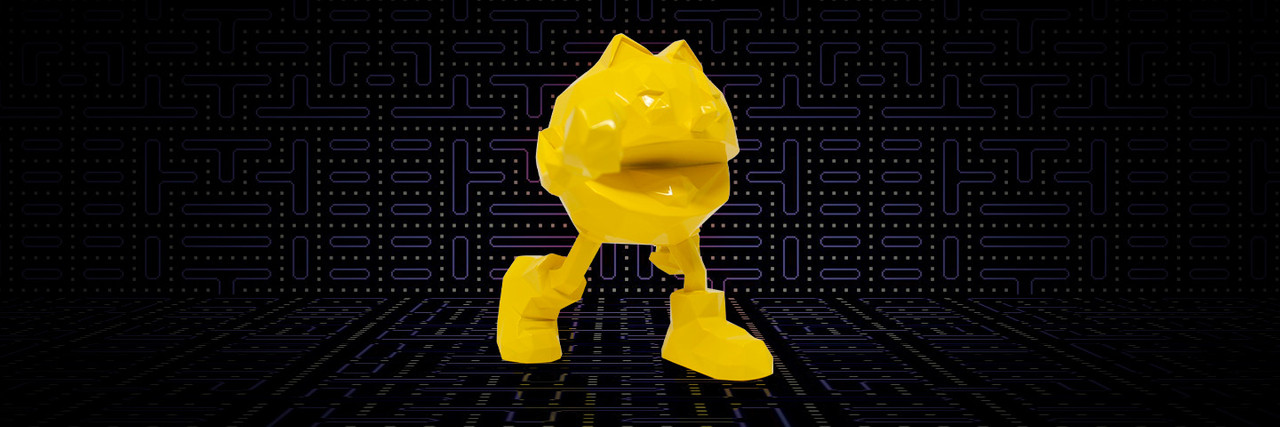 PAC-MAN X ORLINSKI : LA ESCULTURA OFICIAL - AMARILLO | Store Bandai Namco