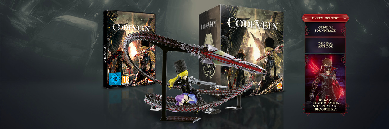 CODE VEIN - COLLECTOR'S EDITION [PS4] | Store Bandai Namco