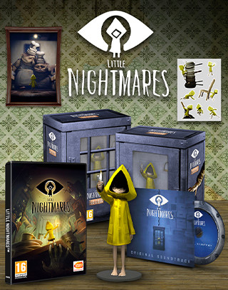 LITTLE NIGHTMARES II - MONO & SIX FIGURINE