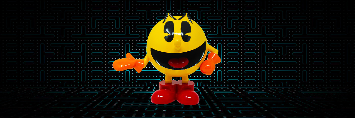 PAC-MAN ICONS FIGURINE - Jaune Store Bandai Namco