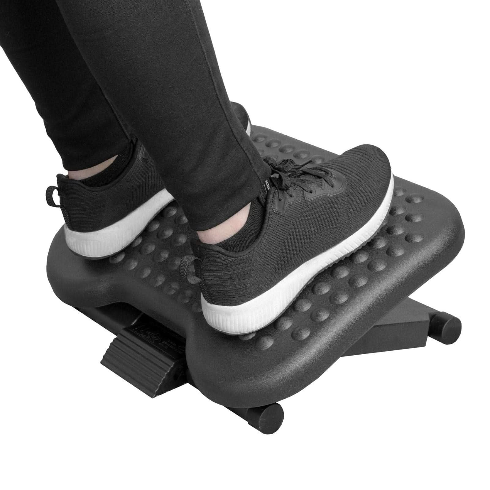 Mount-It! Ergonomic Foot Rest - Black