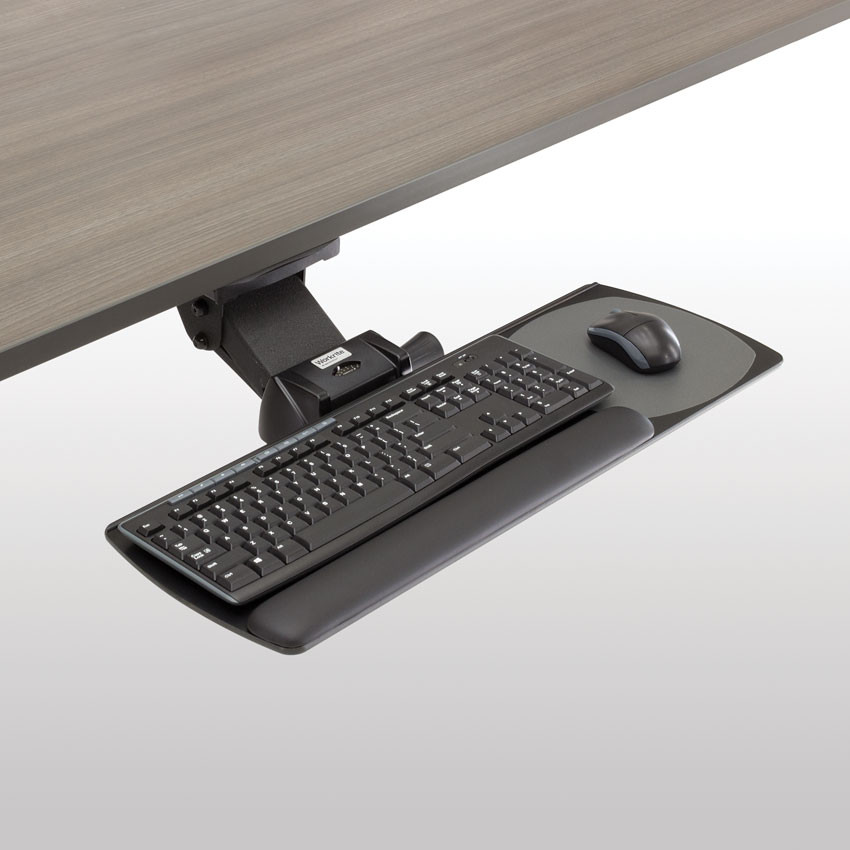 Humanscale 6G Big Board Keyboard Platform System with 27" Gel Wrist ...