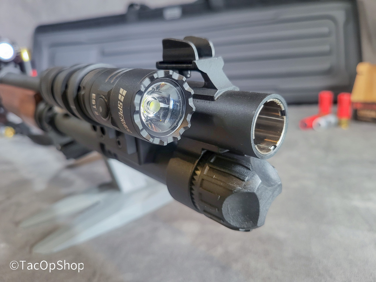 MAC 1014 Tactical Wood Semi‑Auto Shotgun – TacOpShop