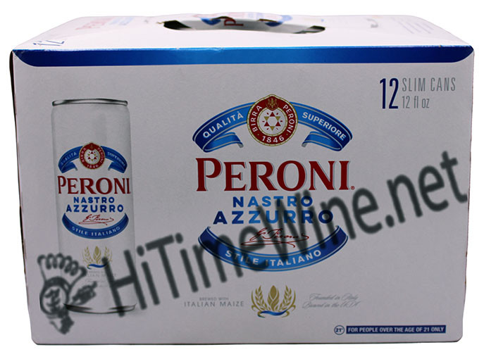 PERONI AZZURO NASATRO, 5.1% AVB 12 PACK 12oz CANS