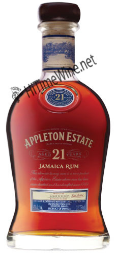 APPLETON 21 YEAR RUM 43% 750ML JAMAICA