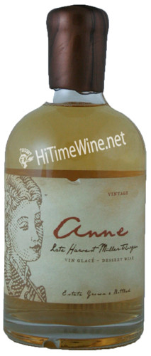 ANNE AMIE 2015 MUELLER THURGAU DESSERT WINE "ANNE" WILLAMETTE VALLEY 500mL