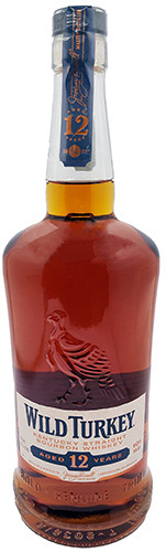 WILD TURKEY 12YR WHISKEY 50.5% 700ML KENTUCKY STRAIGHT BOURBON WHISKEY ...