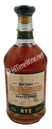 WILD TURKEY RYE RARE BREED BARREL PROOF 750ML KENTUCKY STRAIGHT RYE WHISKEY