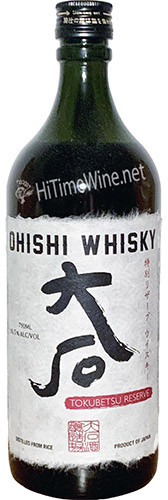 OHISHI TOKUBETSU RESERVE SHERRY CASKS 40.5% 750ML JAPANESE WHISKY