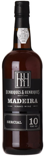 HENRIQUES & HENRIQUES SERCIAL 10 YEAR OLD MADEIRA 750ML