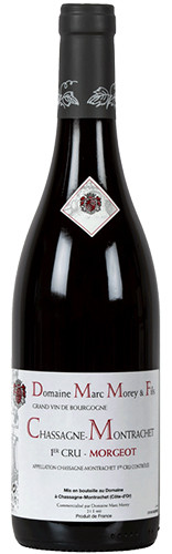 MARC MOREY 2019 CHASSAGNE ROUGE MORGEOT 1ER CRU