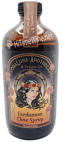 FLORALUNA CARDAMOM CLOVE SYRUP 475ML APOTHECARY & TRADING CO.