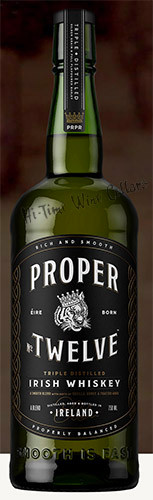 PROPER TWELVE IRISH WHISKEY 750ML