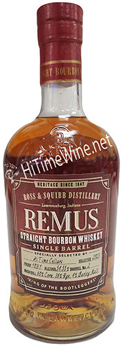 GEORGE REMUS HI-TIME S.B. BOURBON WHISKEY ROSS & SQUIBB DISTILLERY ...