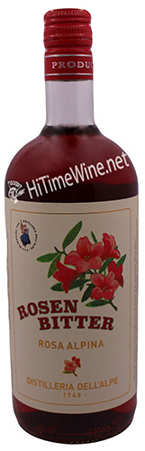 ROSEN BITTER ROSA ALPINA 1LT 50PF DISTILLERIA DELL'ALPE PRODUCT OF ITALY