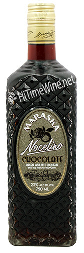 MARASKA NOCELINO CHOCOLATE LIQUEUR 750 GREEN WALNUT & CHOCOLATE 44PF