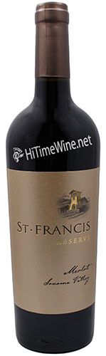 ST FRANCIS 2021 MERLOT RESERVE SONOMA COUNTY 750mL