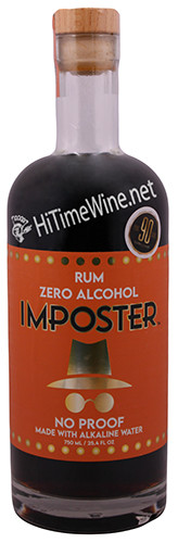 IMPOSTER BEVERAGES, NON-ALCOHOLIC ZERO PROOF RUM MADE WITH ALKALINE ...
