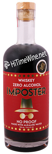 IMPOSTER BEVERAGES, NON-ALCOHOLIC ZERO PROOF WHISKEY MADE WITH ALKALINE ...