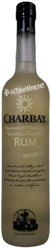 CHARBAY TAHITIAN VANILLA RUM 750ML