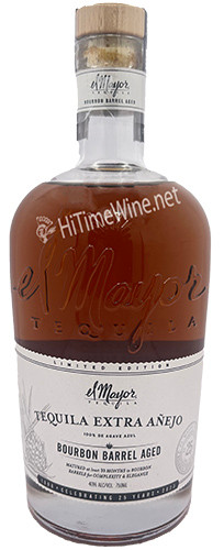 EL MAYOR BOURBON BARREL AGED EXTRA ANEJO 40% MATURED 39 MONTHS IN ...