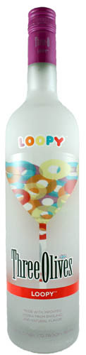 THREE OLIVES LOOPY FLAVORED VODKA 750ML INDIANA