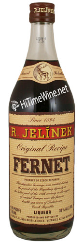 R. JELINEK FERNET LIQUEUR 38% 700ML CZECH REPUBLIC