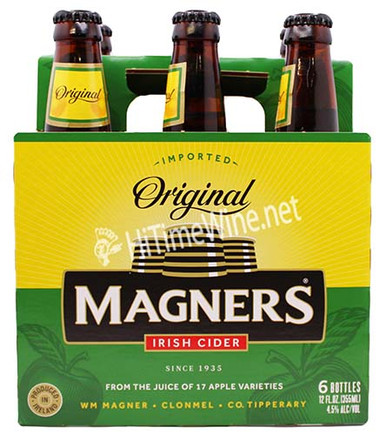 MAGNERS ORIGINAL IRISH CIDER 6 PACK 12oz BOTTLES