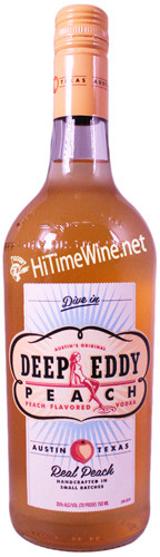 DEEP EDDY PEACH FLAVORED VODKA 750ML AUSTIN, TEXAS