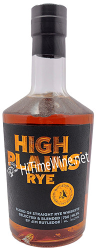 HIGH PLAINS RYE WHISKEY 750ML BLEND OF STRAIGHT RYE WHISKEYS; SELECTED ...