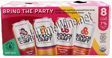 BOOCHCRAFT BRING THE PARTY VARIETY 8 PACK 12oz CANS