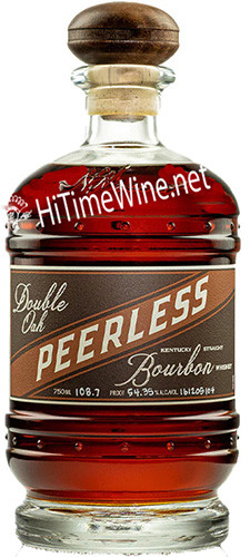 PEERLESS DOUBLE OAK BOURBON 54.35% 750ML KENTUCKY STRAIGHT BOURBON WHISKEY