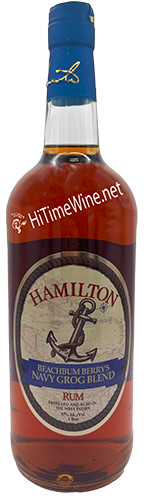 HAMILTON BEACHBUM BERRY'S NAVY GROG BLEND RUM 1LT ED HAMILTON ...
