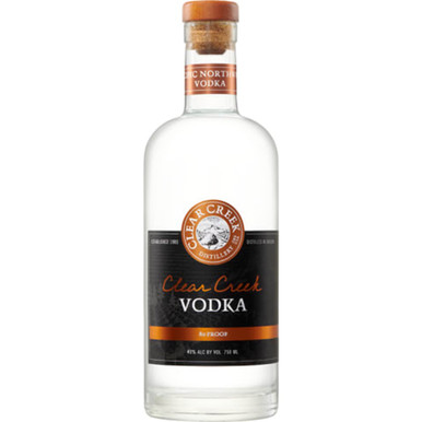 CLEAR CREEK DISTILLERY VODKA 750ML HOOD RIVER, OREGON