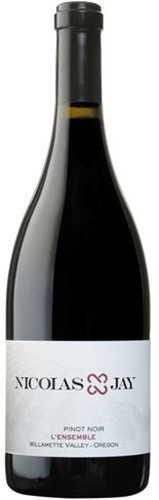 NICOLAS-JAY 2019 PINOT NOIR "L'ENSEMBLE" WILLAMETTE VALLEY 750mL