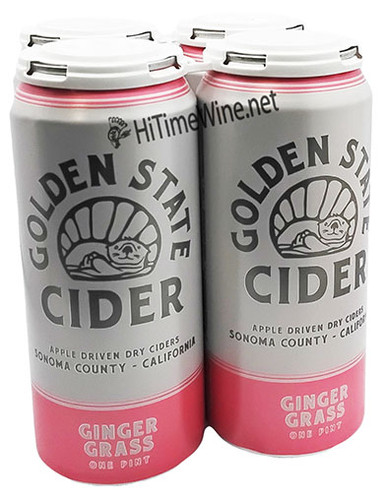 GOLDEN STATE GINGER GRASS CIDER 16OZ 4 PACK CANS 6.1%
