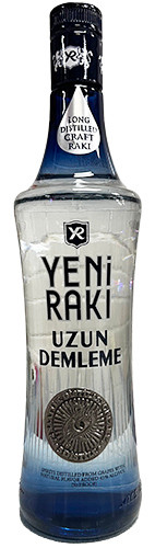 YENI RAKI UZUN DEMLEME 750 90PF LONG DISTILLED CRAFT RAKI TURKISH SPIRIT