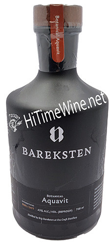 BAREKSTEN BOTANICAL AQUAVIT 43% 750ML