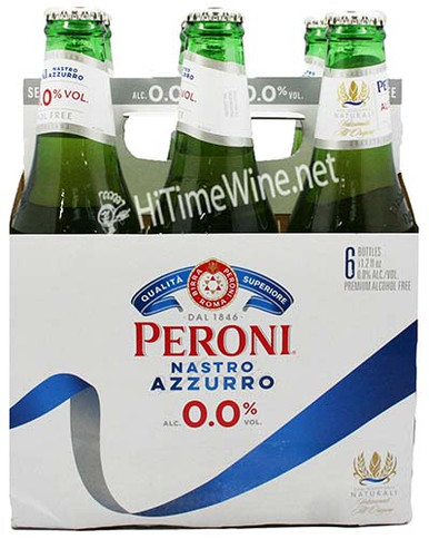 PERONI NON-ALCOHOLIC 00 ABV 6 PACK 11.2oz BOTTLES