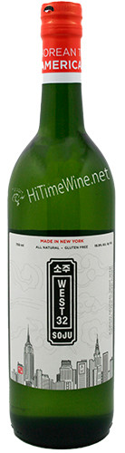 WEST 32 SOJU 750ML KOREAN SOJU MADE IN NEW YORK