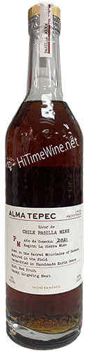 ALMA TEPEC LICOR DE CHILE PASILLA MIXE 750 80PF CHILES ANCESTRALES ...