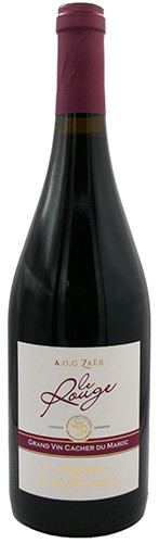 LE ROUGE 2021 KOSHER RED CHATEAU LA FERME ROUGE, ZAER, MOROCCO