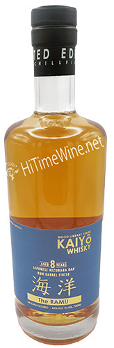 KAIYO JAPANESE WHISKY (THE RAMU) 8YR 700ML JAPANESE MIZUNARA OAK RUM ...