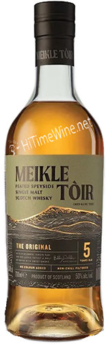 MEIKLE TOIR THE ORIGINAL 5YR 50% 700ML BILLY WALKER; PEATED SPEYSIDE ...