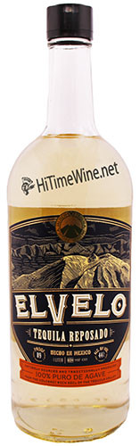 ELVELO TEQUILA REPOSADO 1 LITER 89 PROOF NOM 1137 ADDITIVE FREE 44.5% ABV